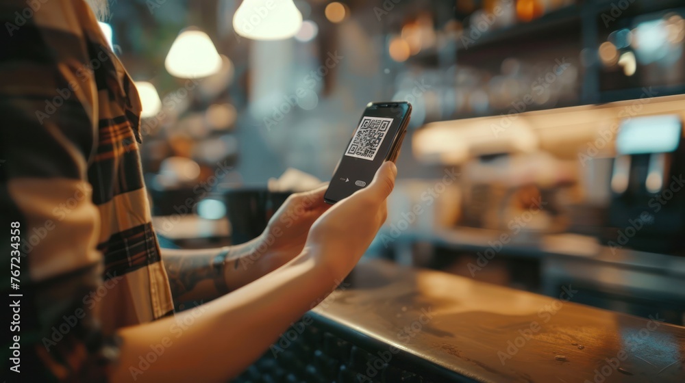 QR Code Payment: Scan the QR Code on the invoice to pay via mobile ...