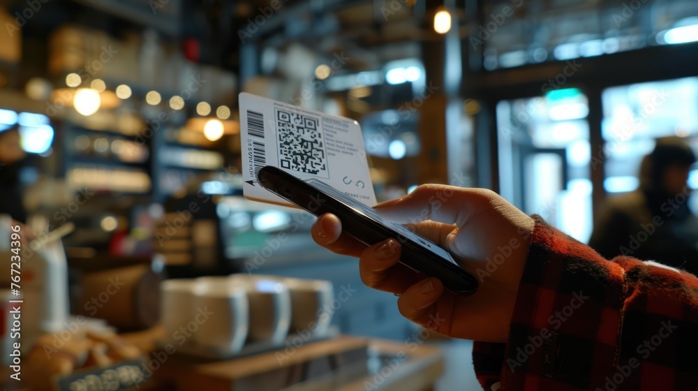 QR Code Payment: Scan the QR Code on the invoice to pay via mobile ...