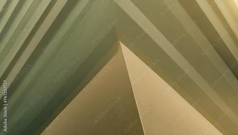 abstract green background with angles diagonals and triangle shapes in ...