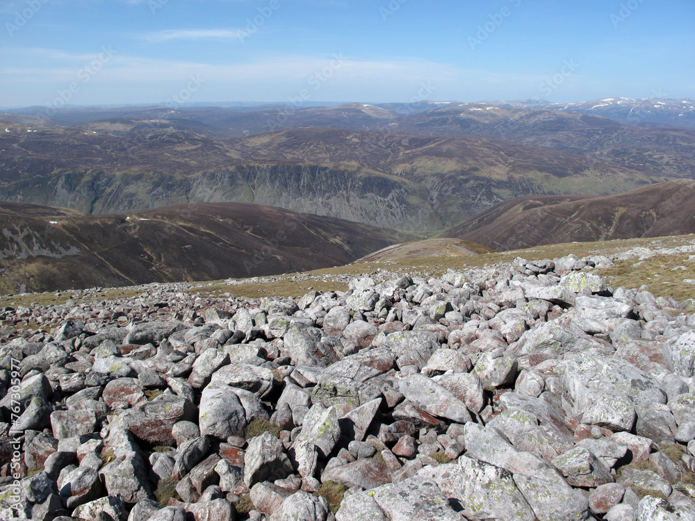 Beinn A' Ghlo - Munro - Carn Liath - Benn Mhaol - Braigh Coire Chruinn ...