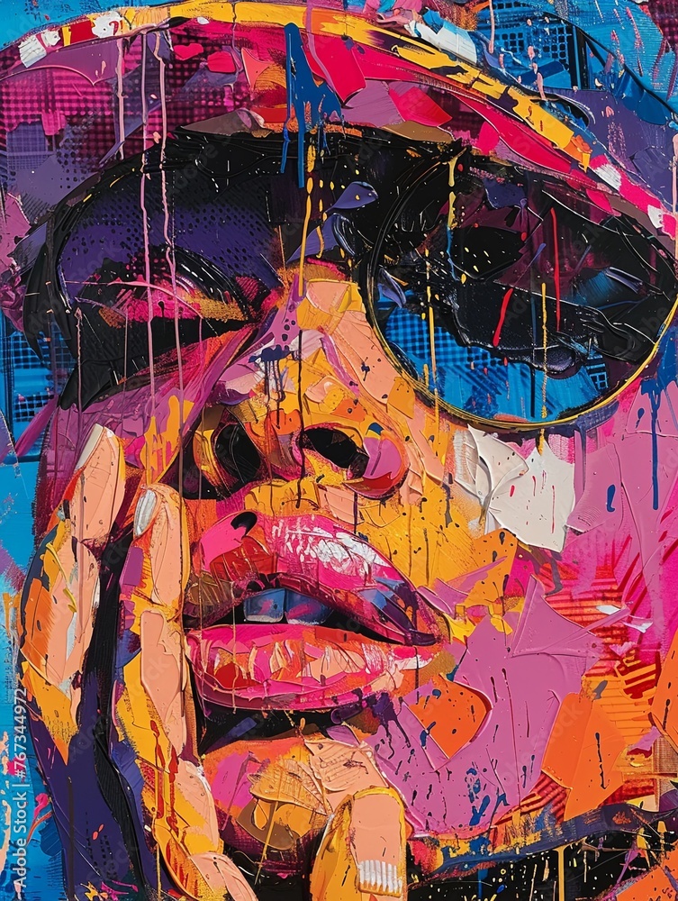 With its bold strokes and vibrant colors, pop art captures the vitality ...