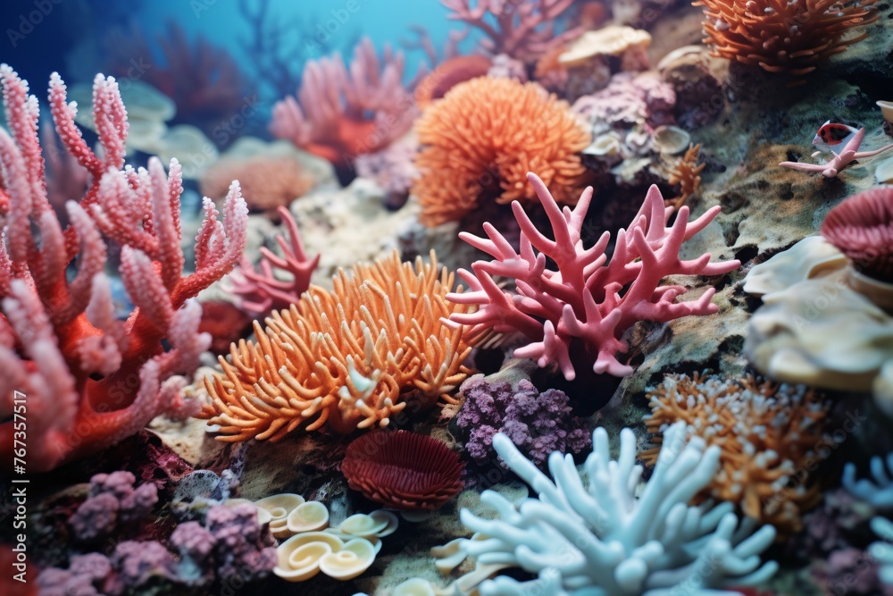 Coral reef wallpaper, Sea flower colorful coral reef, Coral reef ...