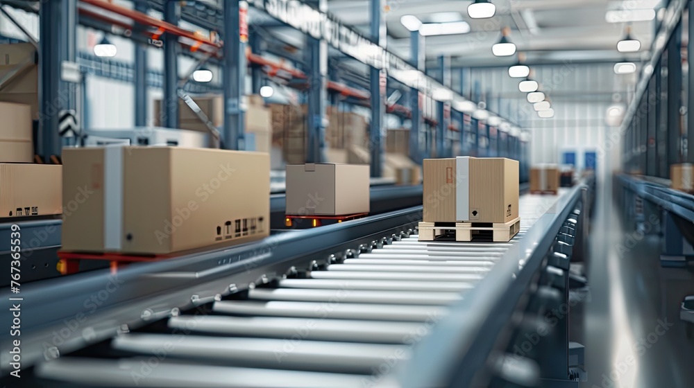 a logistics company as they handle the shipping process with precision ...