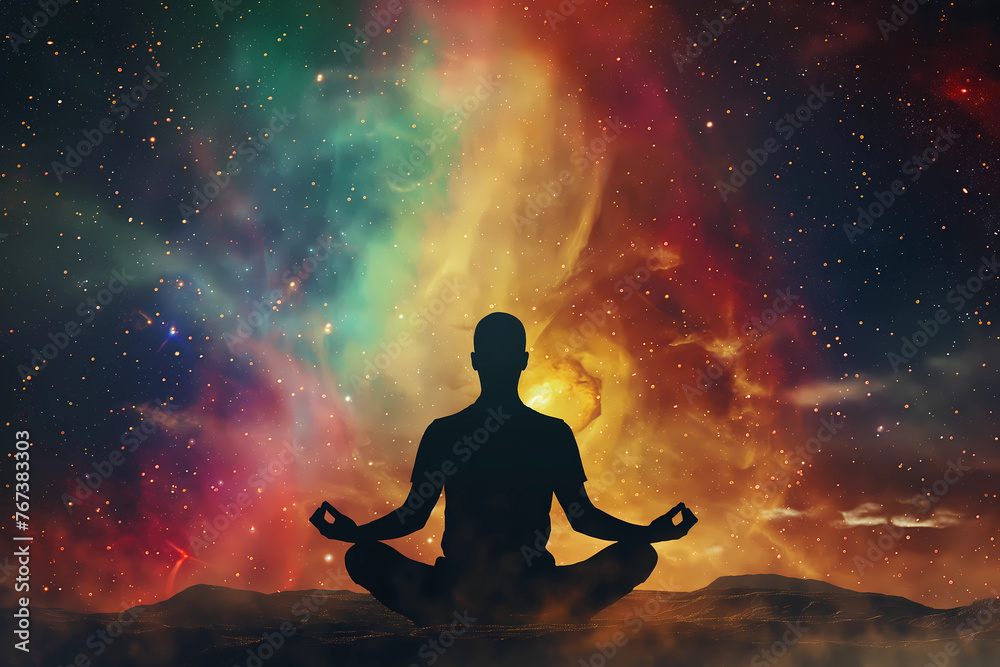 cosmic rebirth, life creation through, deep meditation and chakras ...