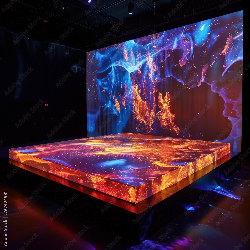 Immersive Projection Mapping: Utilize projection mapping technology to ...