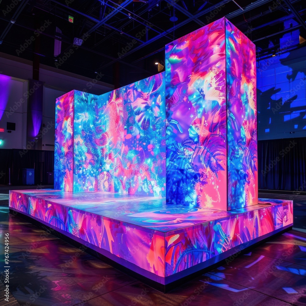 Immersive Projection Mapping: Utilize projection mapping technology to ...