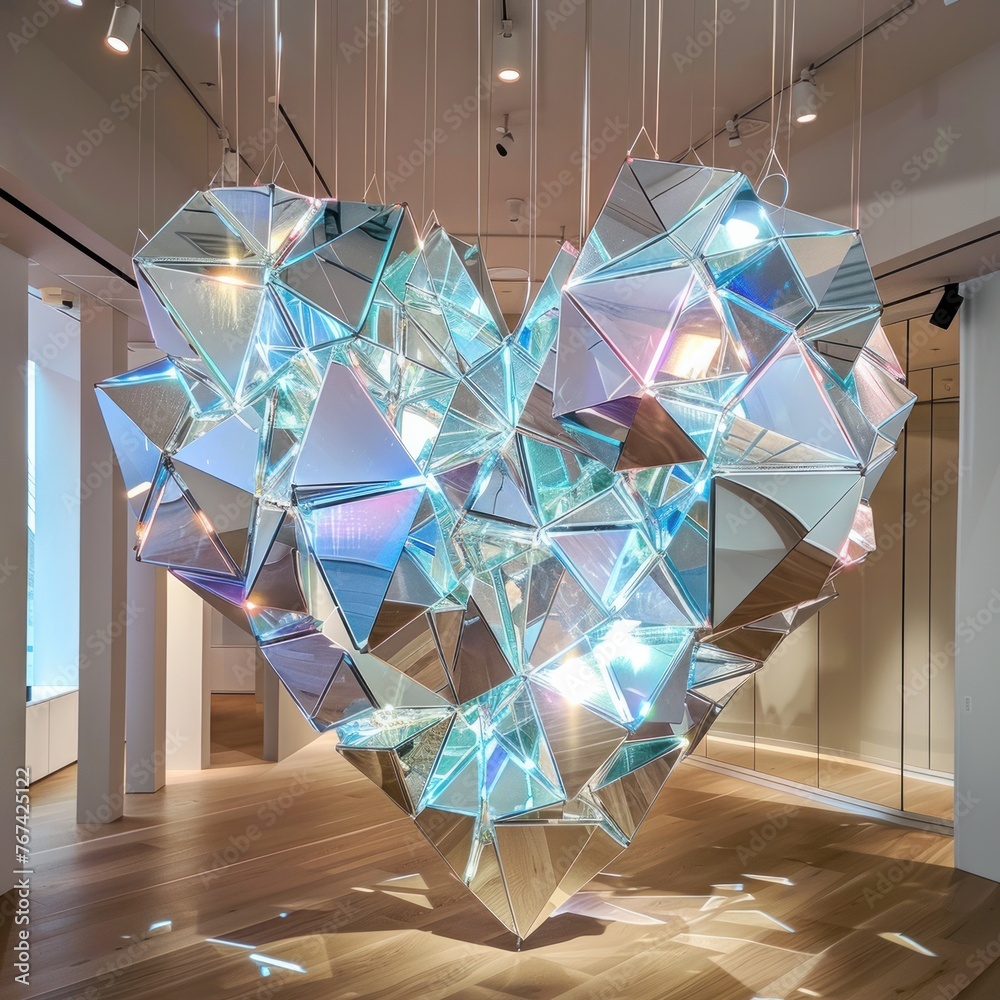 Kinetic Geometric Heart Installation: Create an interactive art ...