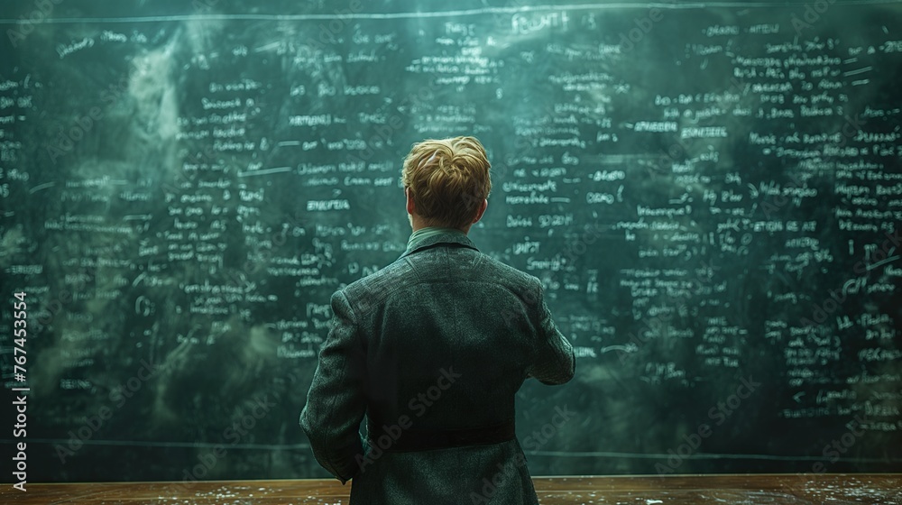 Mathematics enthusiast deeply absorbed in cracking sophisticated ...