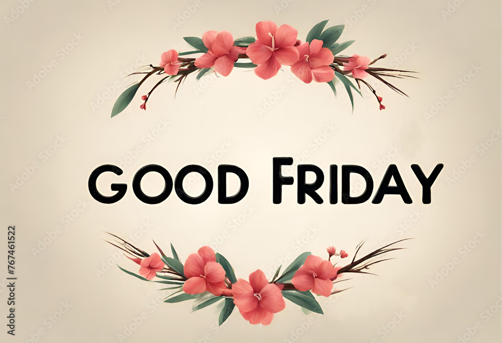 Celebrate Good Friday with this vibrant frame adorned with colorful ...