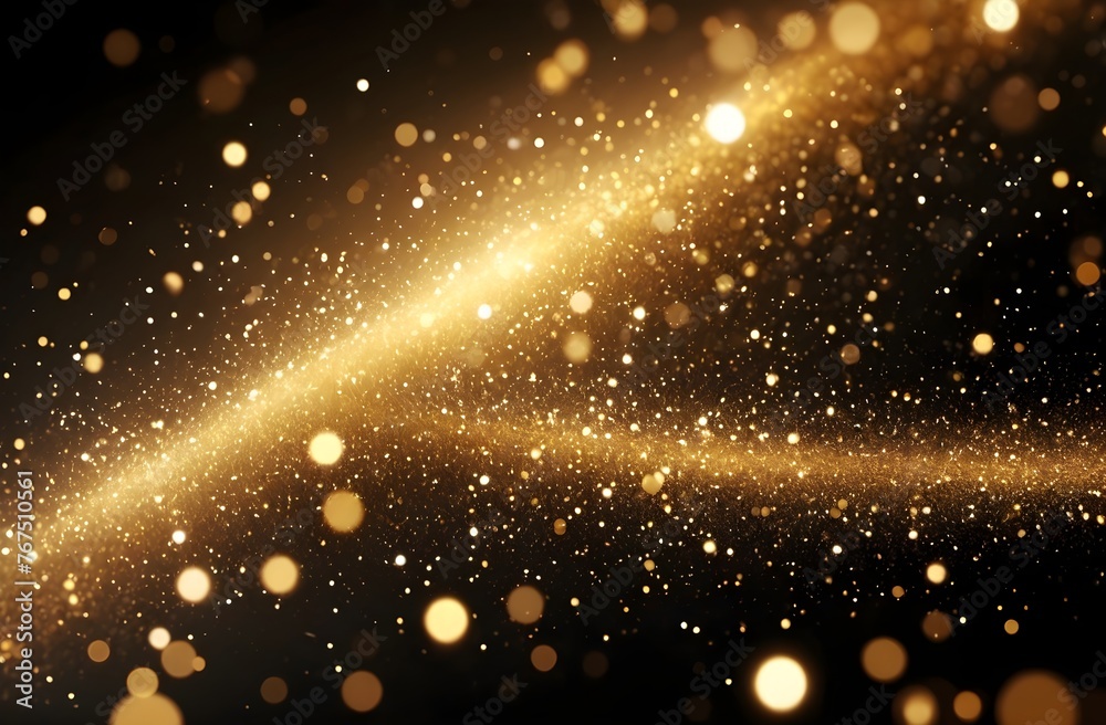 abstrack background with white and gold particle. golden and white ...