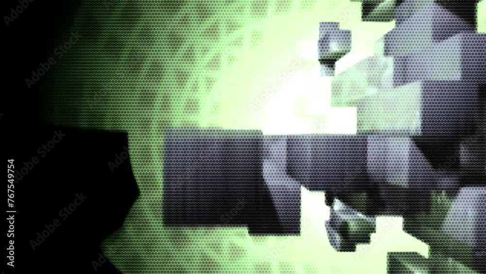 animated moving motion background showing nuclear molecules atom ...