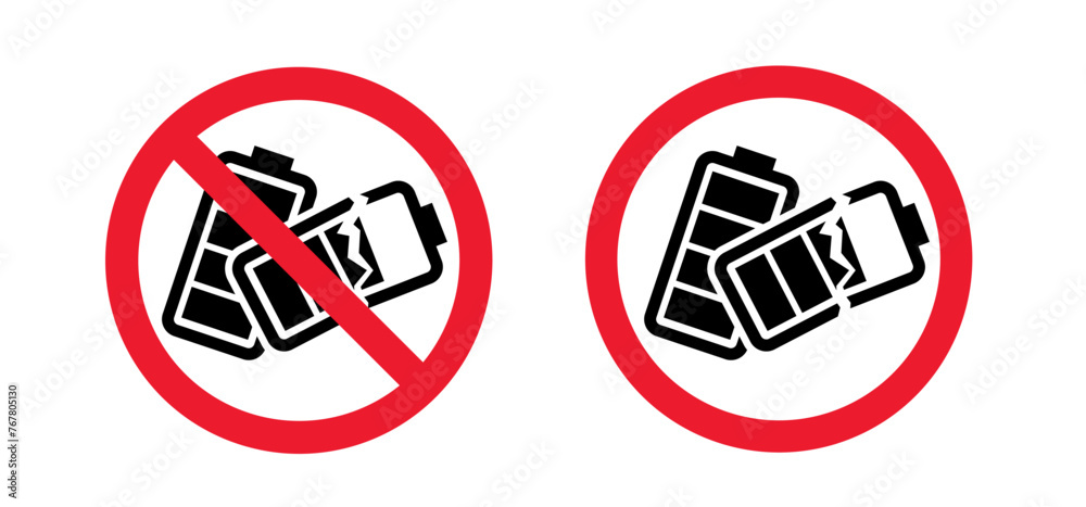 Empty alkaline, battery acid, leaking batteries. Electrical voltage ...