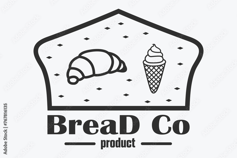 Bakery Typography Vector, Bakery Typography Logo, Style Bakery Logo ...