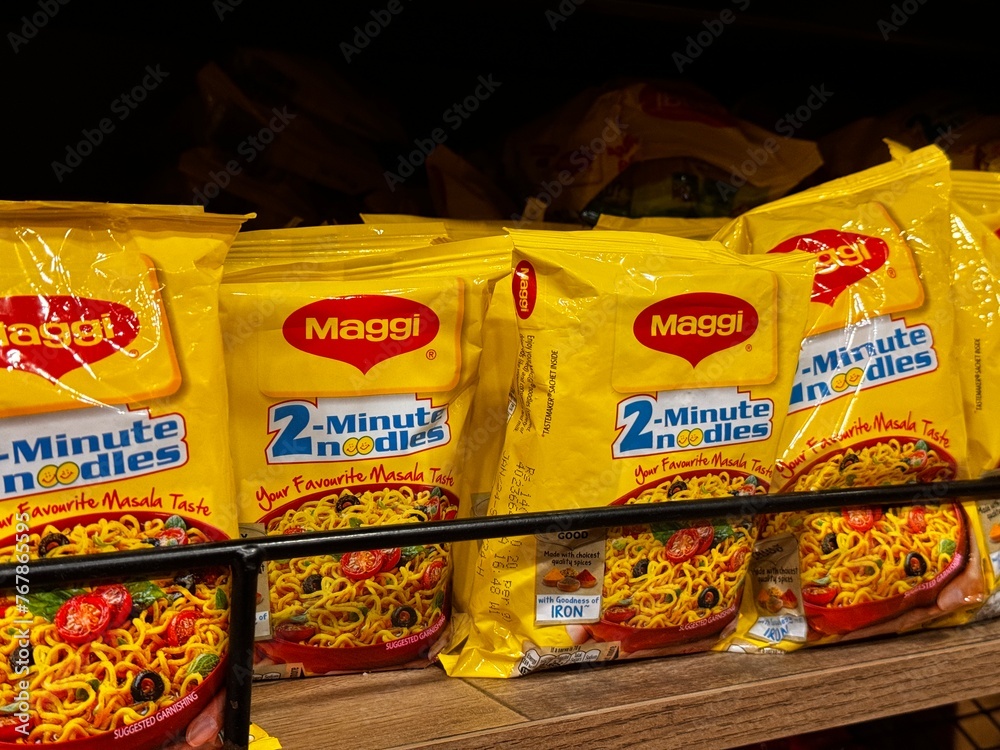 Vegetable Masala Maggi Noodles, Instant Noodles. MAGGI Noodles is a ...