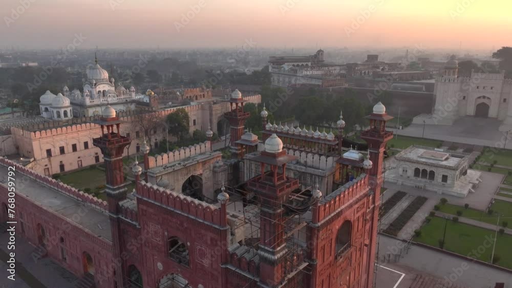 Historical Mughal Empire 16th century Lahore Fort is a Landmark near to ...