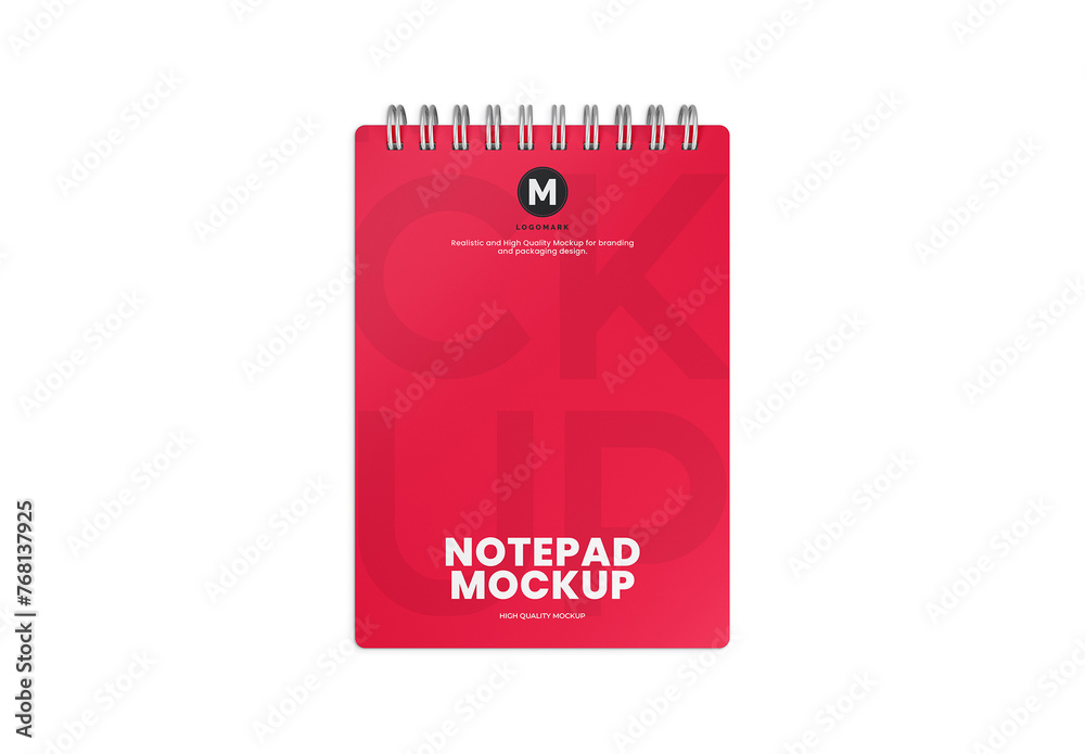 Notepad Mockup Stock Template | Adobe Stock