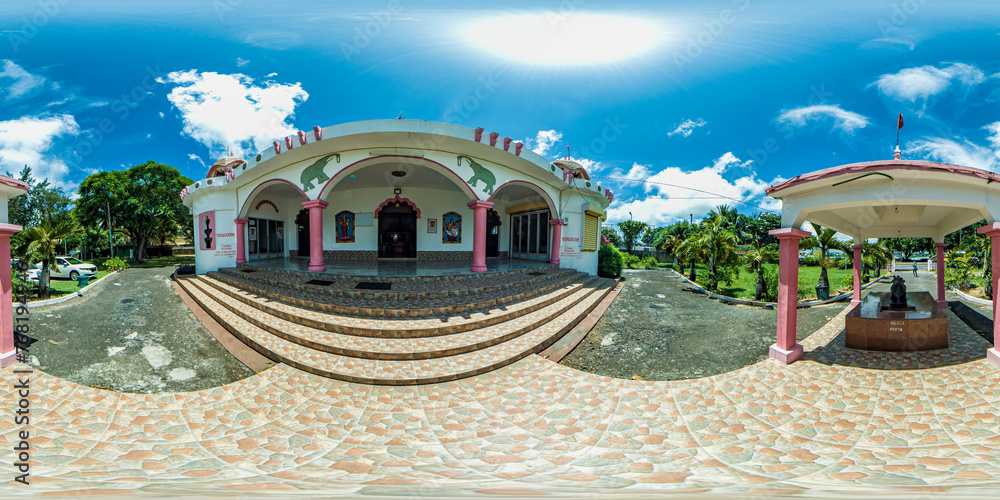 360 panorama of Shiv Kalyan Vath Mandir is a vividly coloured Tamil ...