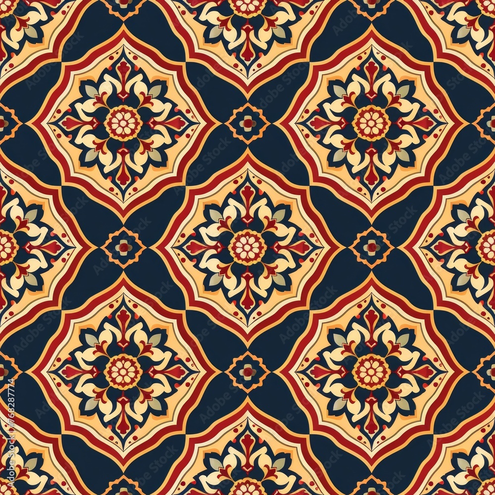 Thai Kranok pattern, Thai silk pattern It is a decorative and decorated ...