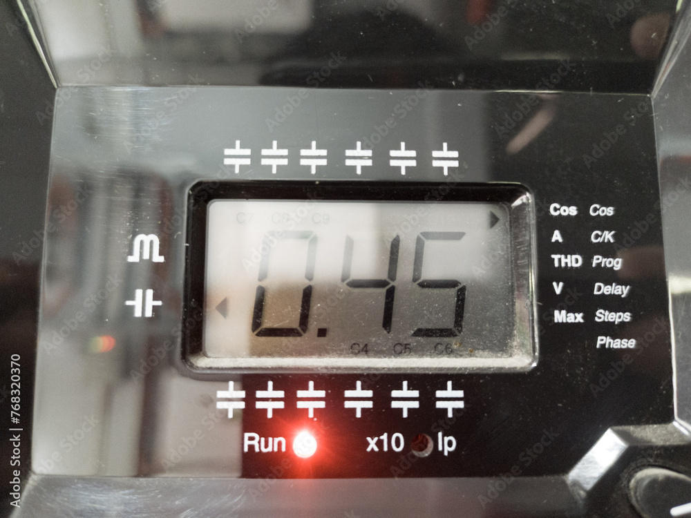 Power Factor Regulator Computer Max 12 Steep Circutor Power Factor 2194