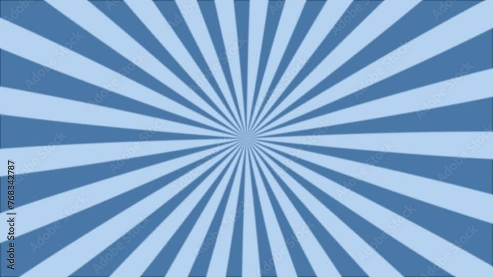 blue sunburst animated background, Sunburst, radial, sun light, circus ...