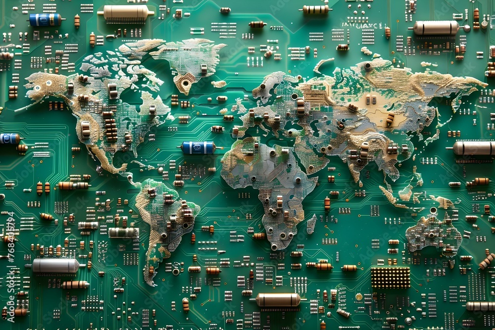Mapping Global Trade and Market Connections Through Electronic Circuit ...