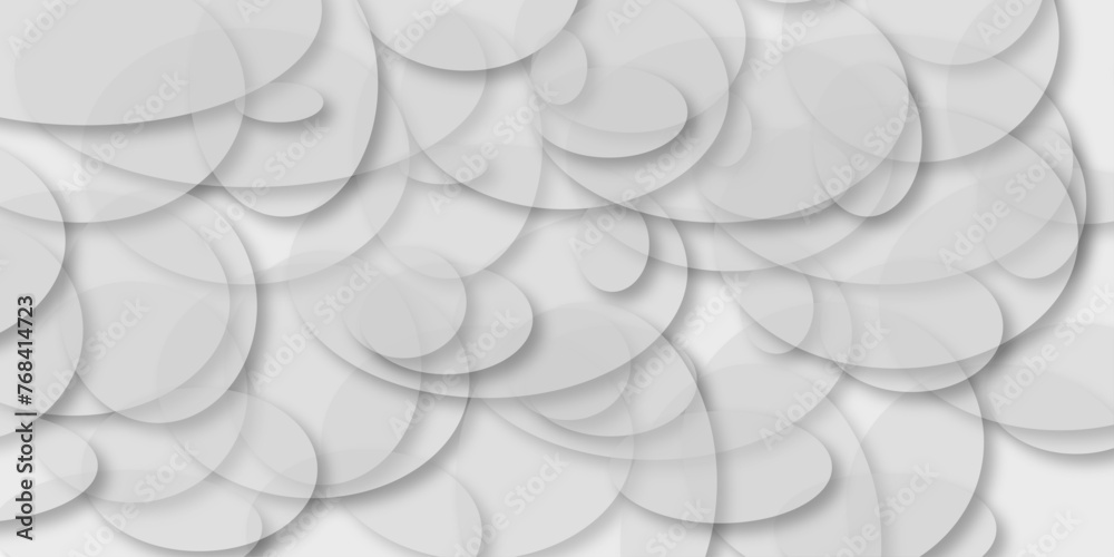 Abstract modern circle shape patterns with shadow geometric transparent ...