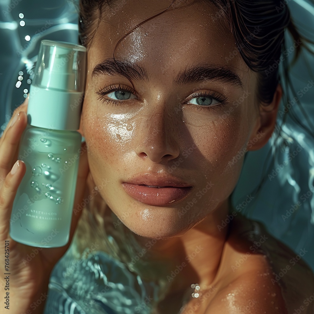 Illustrate the intricate balance between hydration and sebum control in ...