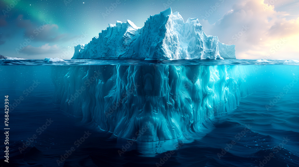 surreal, mystical photographs of high quality, depicting the tip of the ...