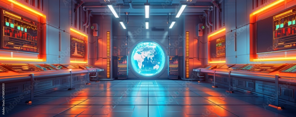 Inside the nerve center of a renewable energy facility, where control ...