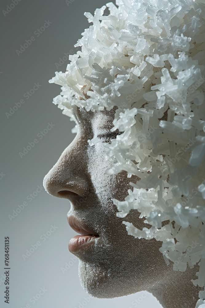 Lot's wife looked back and became a pillar of salt. Bible story. Stock ...