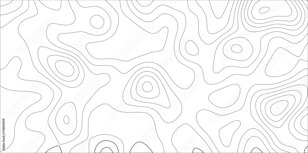 Abstract lines background. Contour maps. Vector illustration. The ...