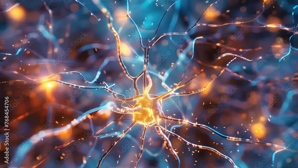 Explore microscopic world of neurons, synapses, dendrites, and electric ...