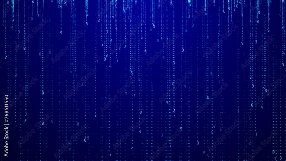 Abstract Blue Numeric Binary Computer Code Digital Data Network ... Abstract Blue Numeric Binary Computer Code Digital Data Network ...