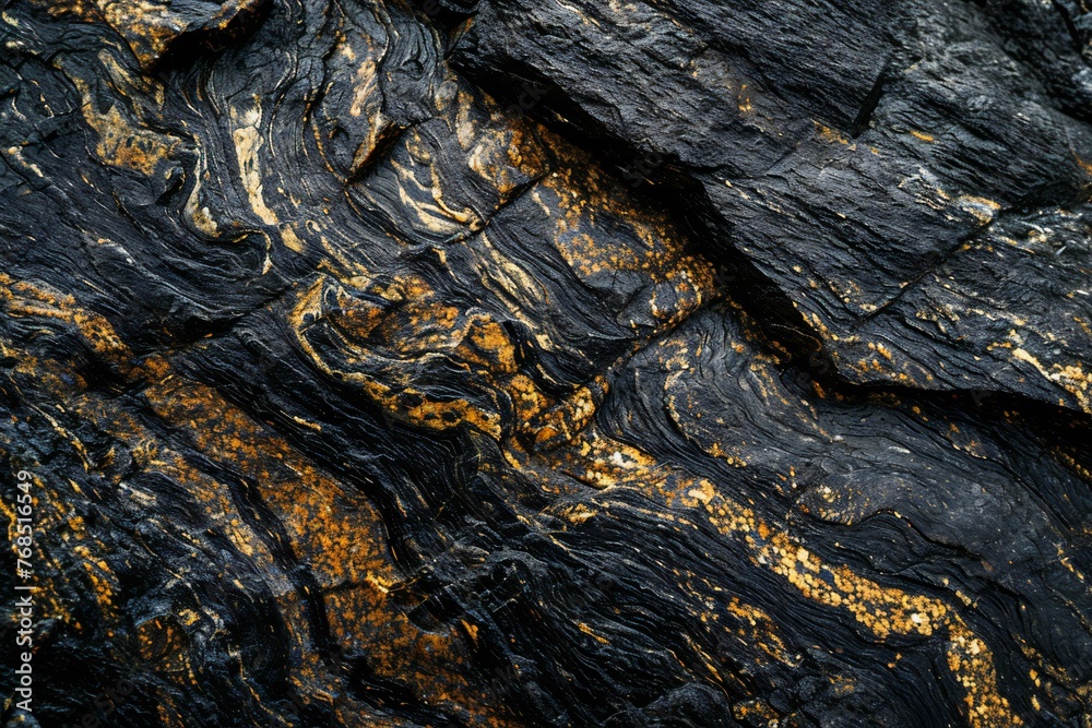 Black lava rock texture, Abstract background and texture for design and ...
