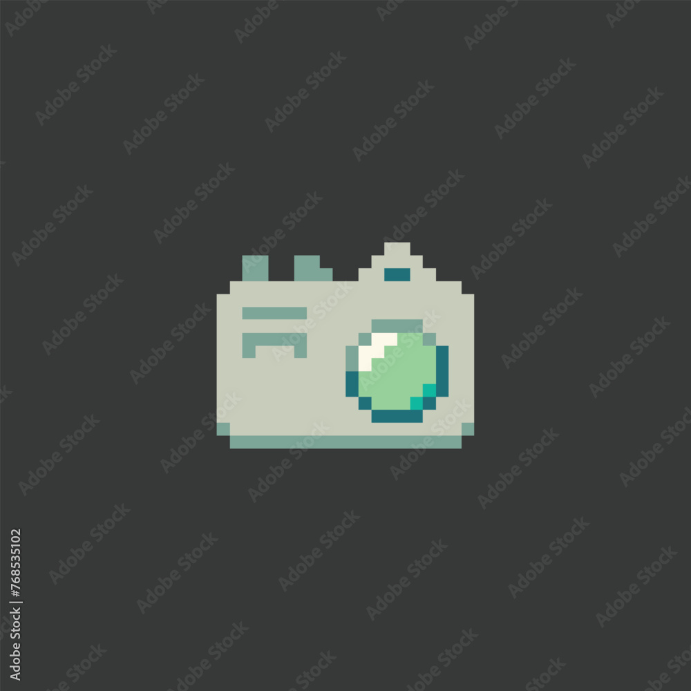 this is pixel art icon with colorful color and black background this ...