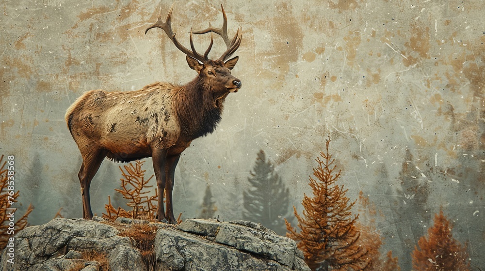 Wildlife Photography with Earth Textures: Overlay images of wildlife ...