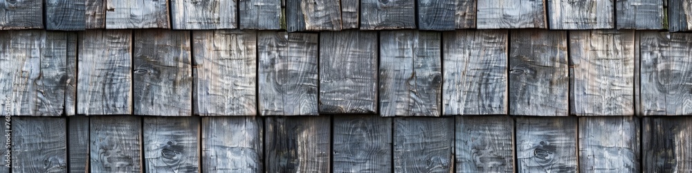 Abstract seamless pattern of grey shingle roof texture, wooden wall ...