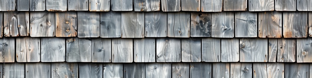 Abstract seamless pattern of grey shingle roof texture, wooden wall ...
