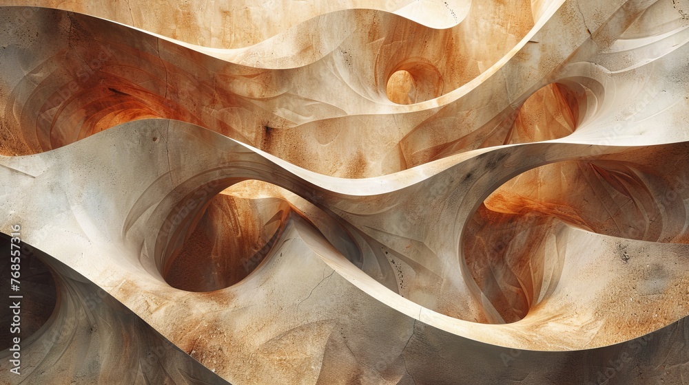Abstract Art with Sand Textures: Generate abstract art pieces ...