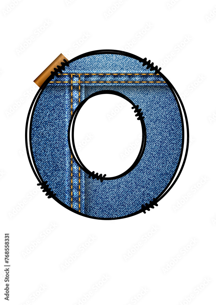 Doodle Alphabets, Blue Denim Alphabet, Denim Alphabet, Doodle Denim ...