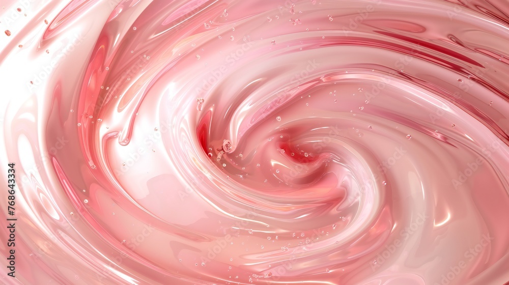Blushing Eddy: Like an eddy in a peaceful stream, cream blush swirls in ...