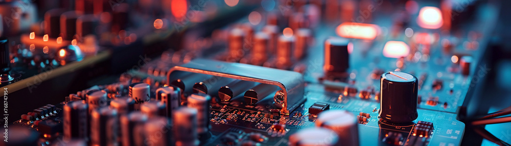 In-depth look at the assembly of high-end audio equipment, where ...