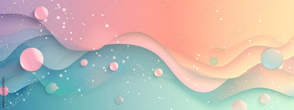 horizontally split background with a subtle curve separating the ...