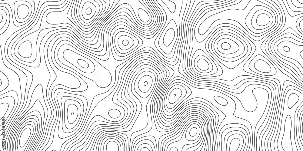 Topographic contour map. Vector cartography illustration. Abstract ...