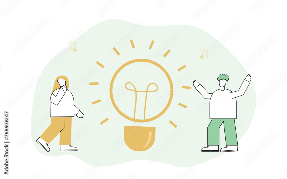 idea. plan. work. I work collectively to plan the case. to come up with ...