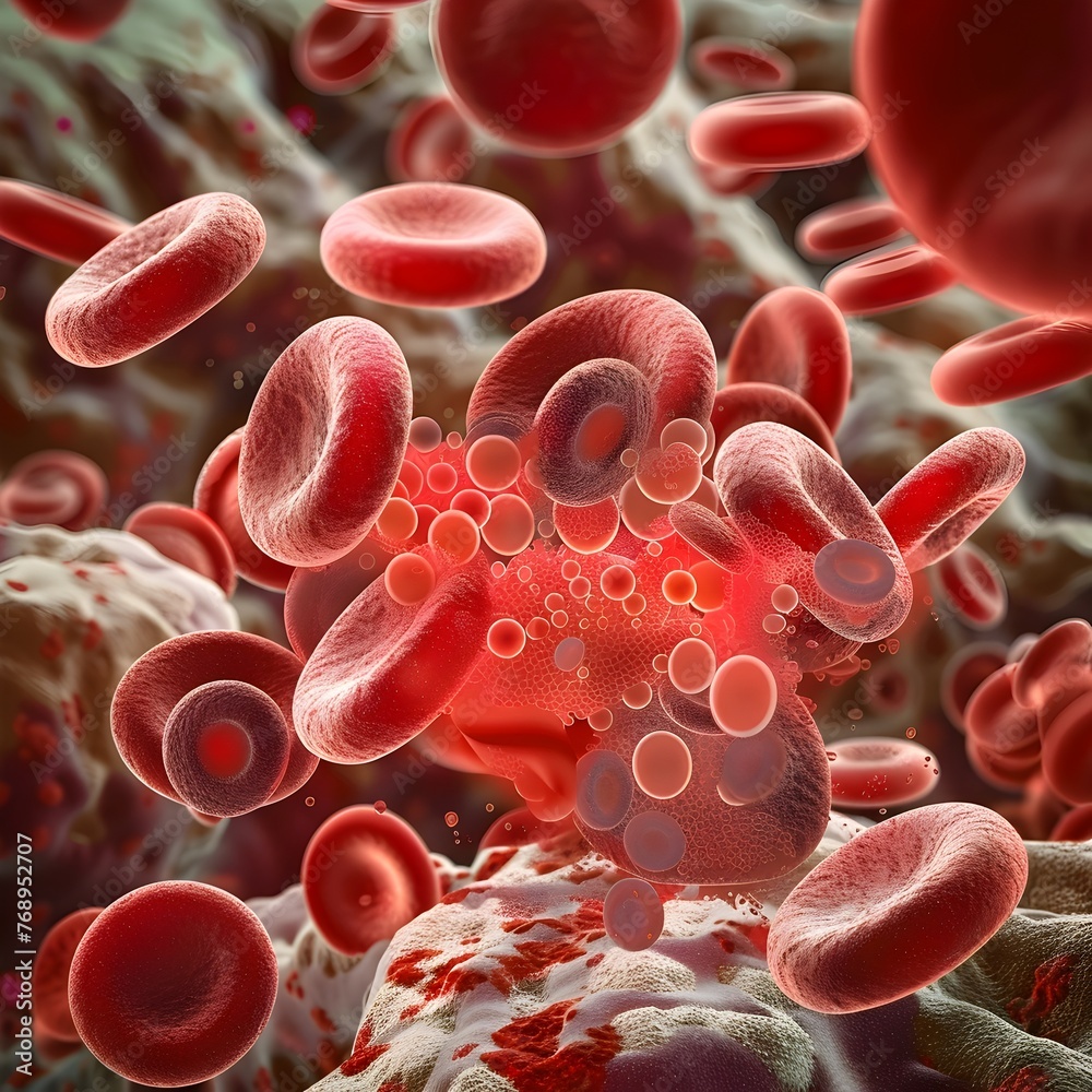 Erythropoiesis in the Bone Marrow Producing Red Blood Cells the Vital ...