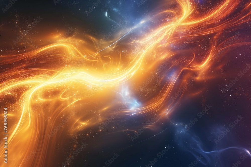 Energy Light Lines Flow background, energy light background, lines flow ...