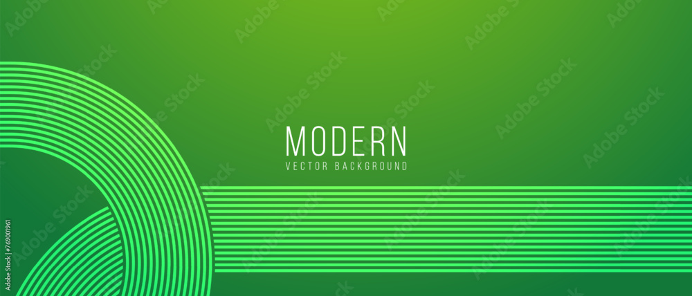 Abstract green lines background. Modern template design for covers ...