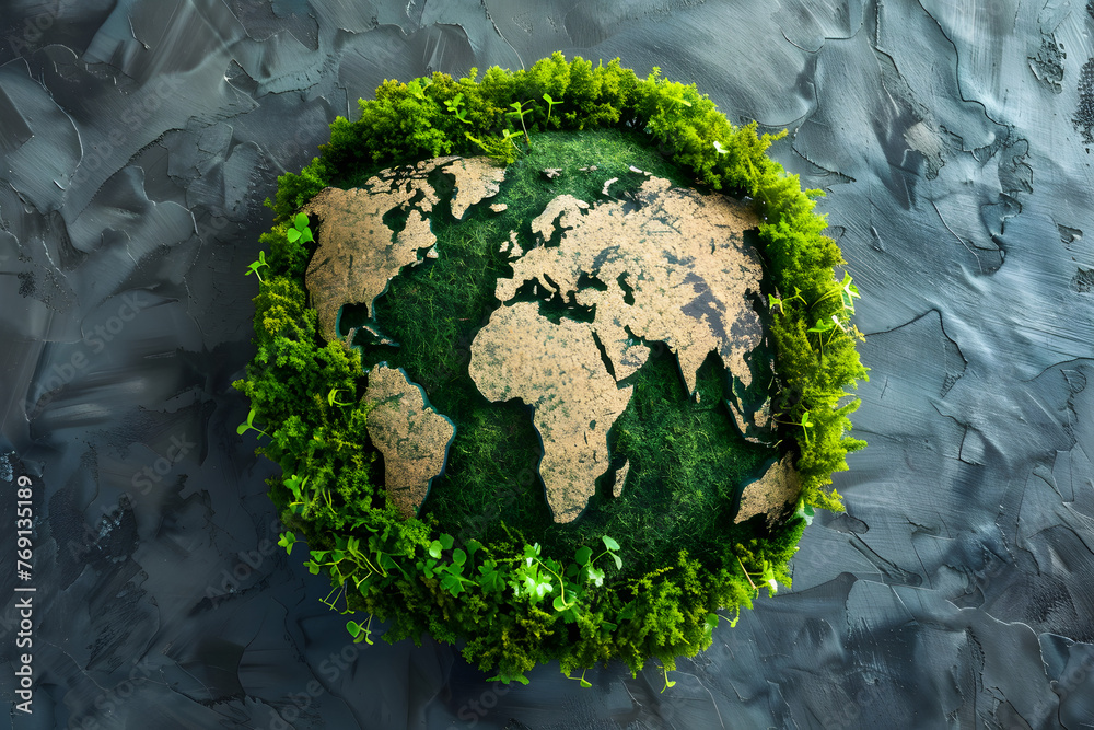 Sustainability background, climate change background, time to act ...