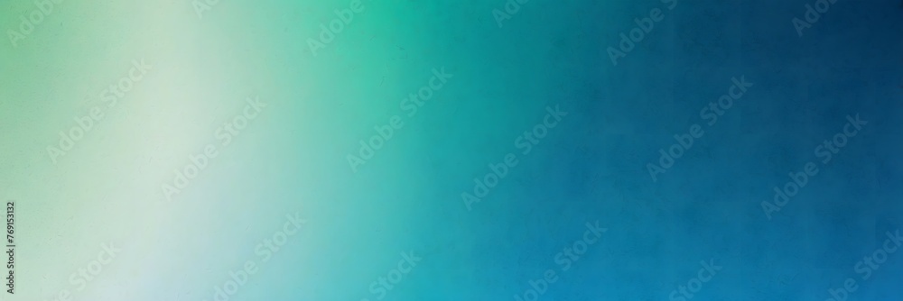 Teal green blue grainy color gradient background glowing noise texture ...